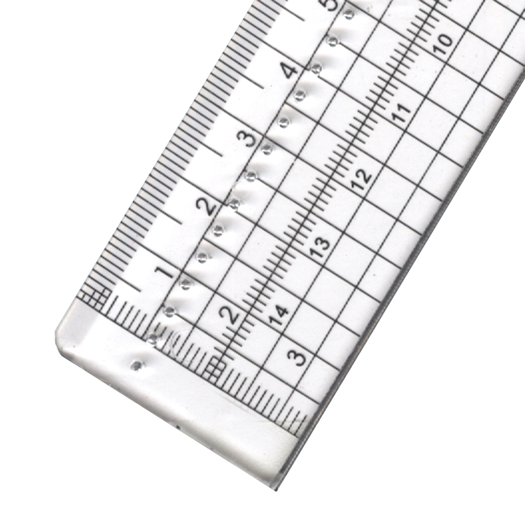 - Cutting Ruler With Metal Strip